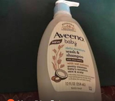 Aveeno Baby Gentle Wash & Shampoo With Natural Oat Extract For ...