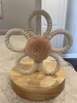 Novelty Flower Table Lamp - White/pink - Cloud Island™ : Target