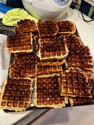 All-clad Mechanical Belgian Waffle Maker With Removable Plates, 4 Slice ...