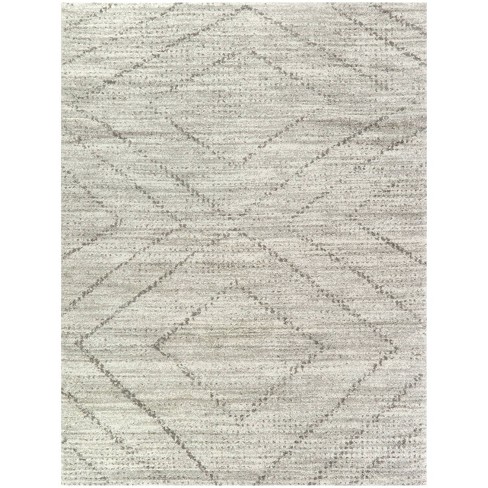 7'10"x10' Sienna Transitional Geometric Rug Gray - Balta Rugs: Oeko-tex ...