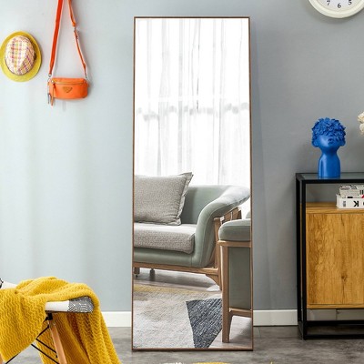 Neutypechic Wood Frame Full Length Mirror, Dressing Mirror, Decorative ...