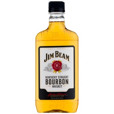 Jim Bean Bourbon Whiskey - 375ml Plastic Bottle : Target