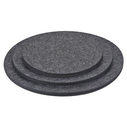 Unique Bargains Indoor Round Reversible Absorbent Waterproof Plant Pot ...