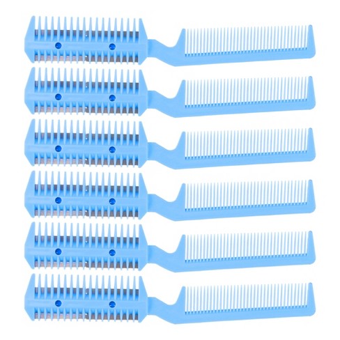 Unique Bargains Women's And Men's Split Ends Dual Edge Razor Comb Hair ...