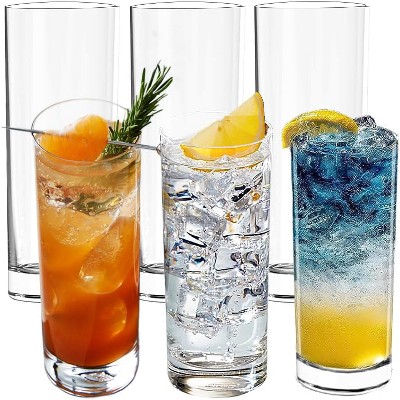 Lemonsoda Highball Drinking Glasses Set Of 6 - 15oz : Target