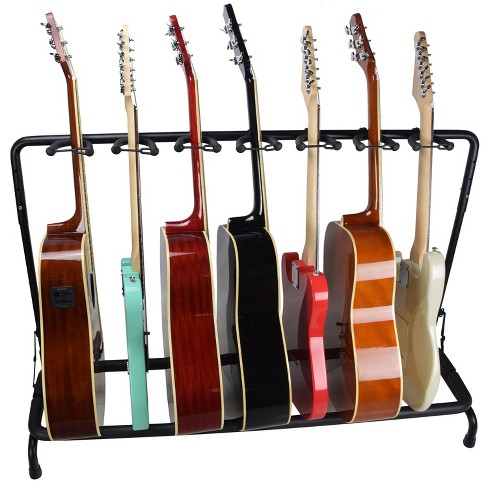 Chromacast Folding Guitar Rack, Holds 7 Guitars : Target