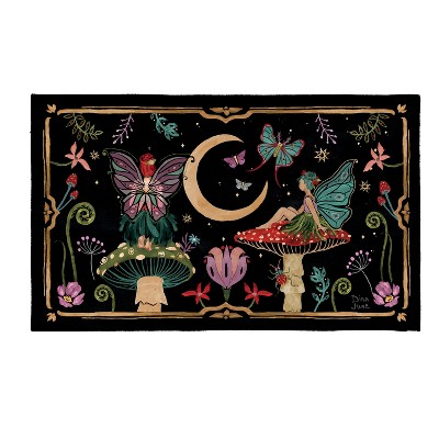 Evergreen Fairy Wonderland Washable Indoor/ Outdoor Mat Indoor And ...