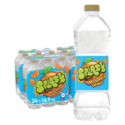 Splash Refresher Mandarin Orange Water Beverage - 24pk/0.5l Bottles ...