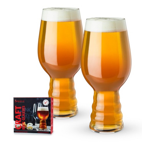 Spiegelau Craft Beer Ipa Glass Set Of 2, Crystal, Modern Beer Glasses ...