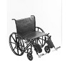 Proheal Bariatric Heavy-duty Titus Wheelchair With Removable Full Arms ...