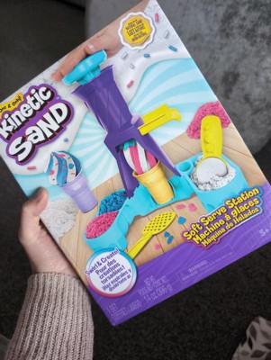 Kinetic Sand Soft Serve Station Sand Art : Target