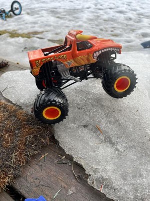 Monster Jam, Official Dragon Monster Truck, Die-cast Vehicle, 1:24 ...