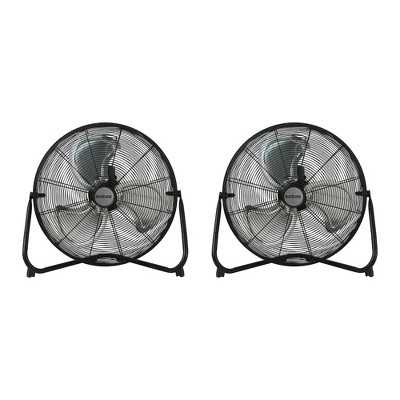Active Air Acfw16hdb 16 Inch 3-speed Metal Wall Mountable Oscillating ...