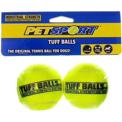Petsport Tuff Ball Dog Toy - Original- 2.5"- 2pk : Target