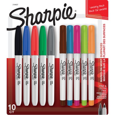 U Brands 30pk Permanent Markers Multicolored : Target