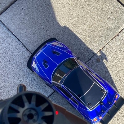 Hyper Rc Nissan Gtr Rechargeable Car With Led/vapor Effects - 1:16 ...