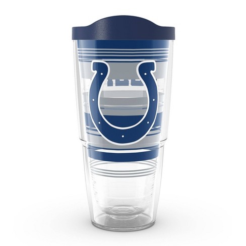 Nfl Indianapolis Colts 24oz Hype Stripes Classic Tumbler : Target