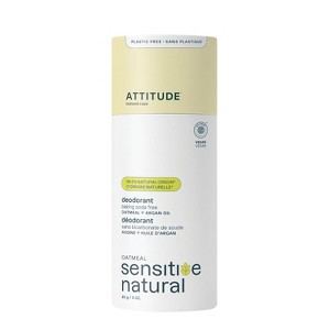 Attitude Deodorant Oatmeal Formula for Sensitive Skin and Daily Odor ...