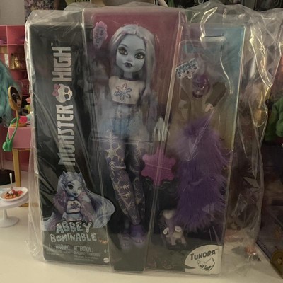 Monster High Abbey Bominable Yeti Fashion Doll With Accessories : Target