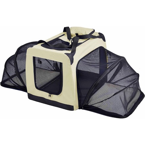 Pet Life Hounda Accordion Metal Framed Soft Collapsible Dualsided ...