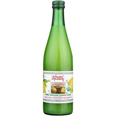 Volcano Juice Lemon Italian Volcano Organic - Pack Of 12 - 500 Ml : Target