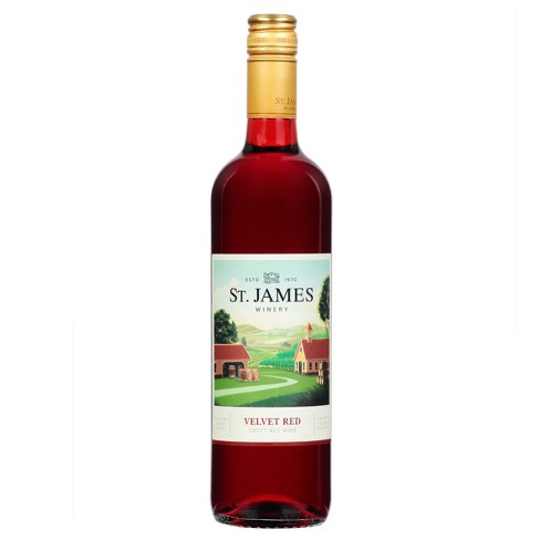 St. James Velvet Red Blend Wine - 750ml Bottle : Target