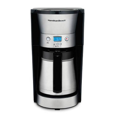 Salton Jumbo Java 10 Cup Drip Coffee Maker, Xl Capacity Thermal Carafe ...