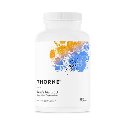 Thorne Women's Multi 50+ - Daily Multivitamin Without Iron And Copper ...