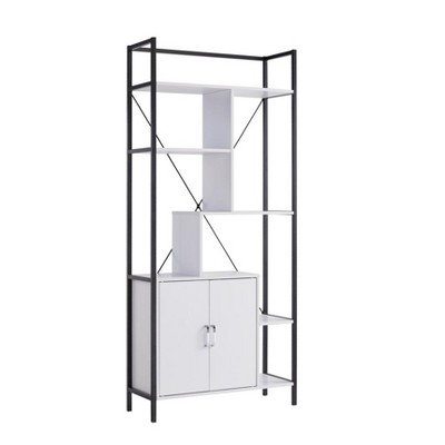 Halifax 2 Sections Mobile Filing Cabinet White - Winsome: Mdf ...