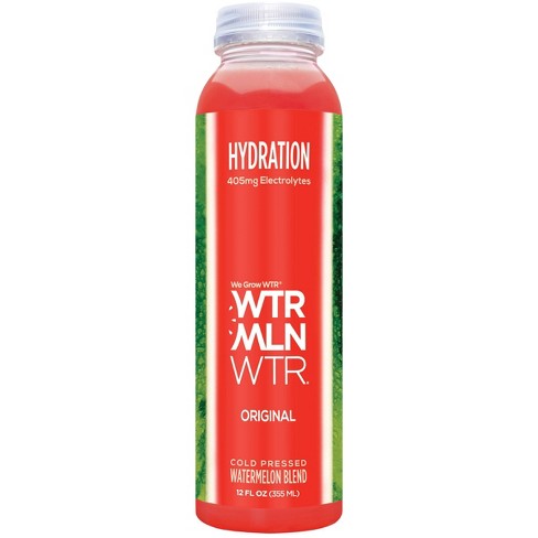 Wtrmln Wtr Hydration Cold Pressed Juiced Watermelon Water - 12 Fl Oz : Target