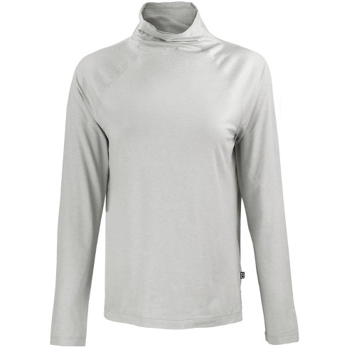 Cutter & Buck Coastline Epic Comfort Eco Recycled Womens Funnel Neck ...