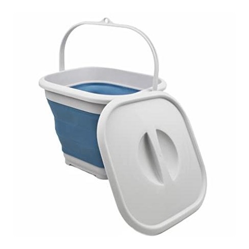 Sammart 5.5l (1.4 Gallon) Collapsible Square Cleaning Bucket With ...