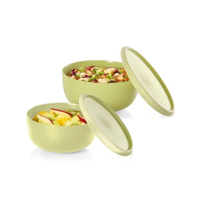 Tupperware 12pc Square Stacking Food Storage Containers With Lids ...