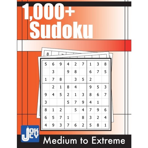 1000+ Sudoku - Large Print By Jocky Books (paperback) : Target