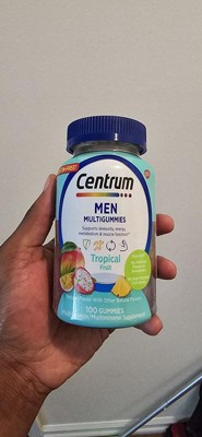 Centrum Men's Multivitamin Gummies - Tropical Fruit - 100ct : Target