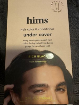 Hims Hair Color - Rich Black - 5 Fl Oz : Target
