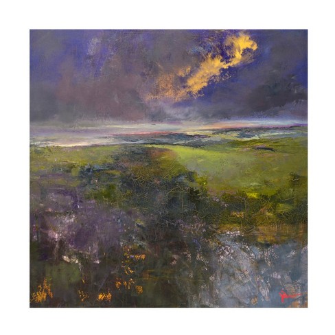 Trademark Fine Art - Patrick Dennis Golden Canvas Art - 14 X 14 : Target