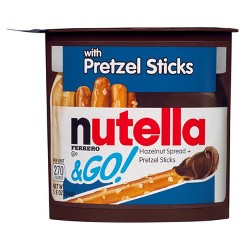Nutella & Go! Hazelnut Spread & Breadsticks - 1.8oz : Target