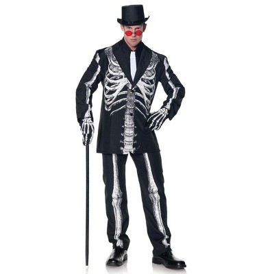 Underwraps Costumes Bone Formal Skeleton Adult Costume Suit : Target