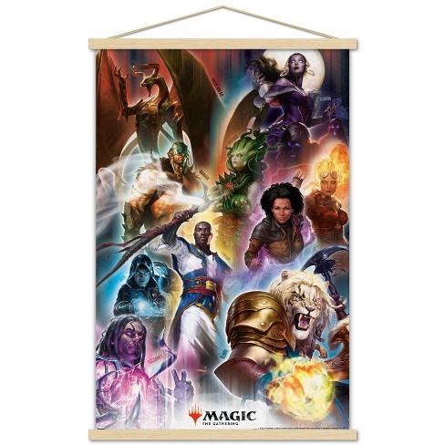 Trends International Magic: The Gathering - Grid Magnetic Framed Wall ...
