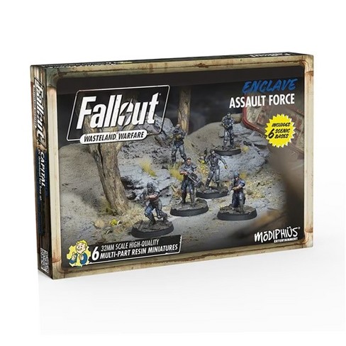 Fallout Wasteland Warfare: Enclave-force - 6 Miniatures : Target