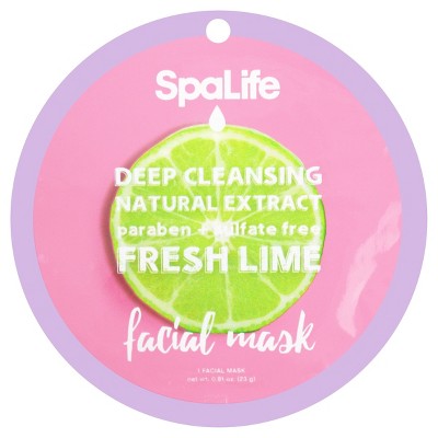 SpaLife Deep Cleansing Face Mask – Lime – 0.81 oz – Target Inventory ...