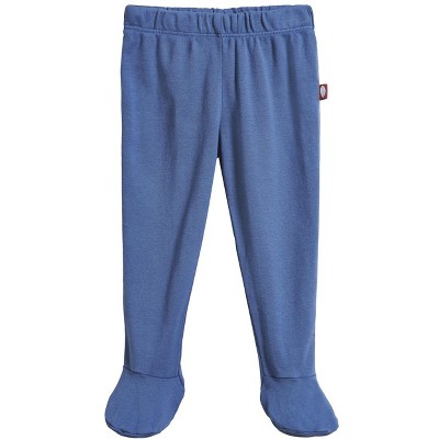 City Threads Usa-made Organic Cotton Soft Footed Baby Pants | Smurf ...