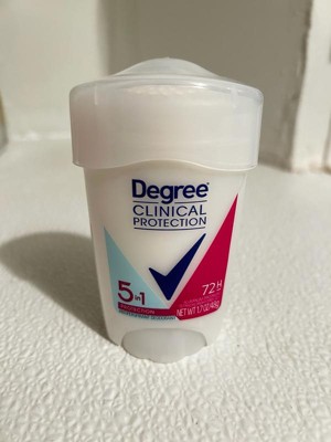 Degree Clinical Protection 5-In-1 Cream Antiperspirant - 1.7oz : Target