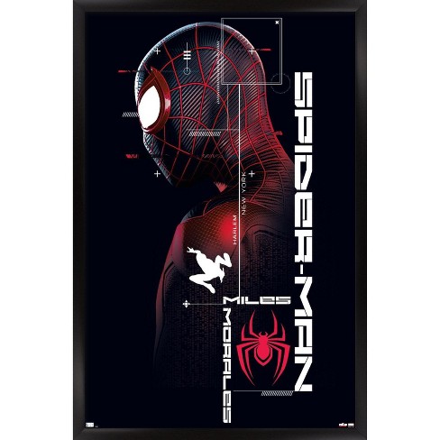 Trends International Marvel's Spider-man: Miles Morales - Miles Framed ...
