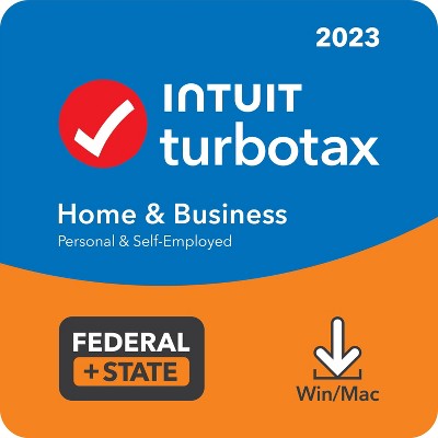 TurboTax 2023 Home Business Tax Software : Target