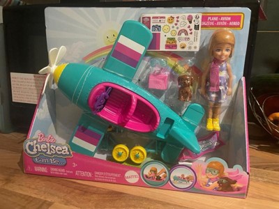 Barbie Chelsea Can Be… Plane Doll & Playset, 2-seater Aircraft With ...