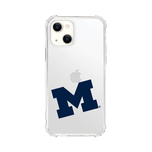 Ncaa Michigan Wolverines Clear Tough Edge Phone Case - Iphone 13 : Target