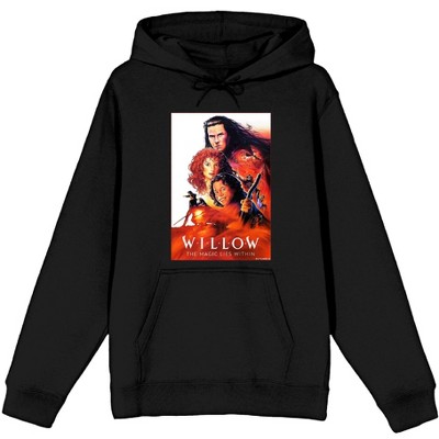 Willow Key Art Adult Black Long Sleeve Hoodie-xl : Target