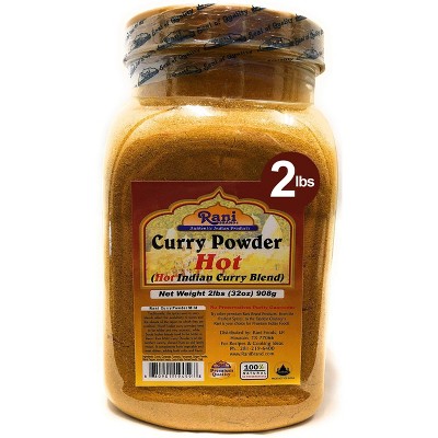 Curry Powder Hot, Indian 11-spice Blend - 32oz (2lbs) 908g - Rani Brand ...